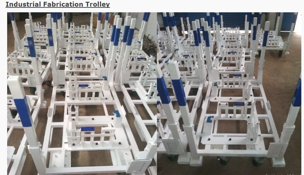 Industrial Fabrication Trolley - Samgo Engineering Pvt Ltd